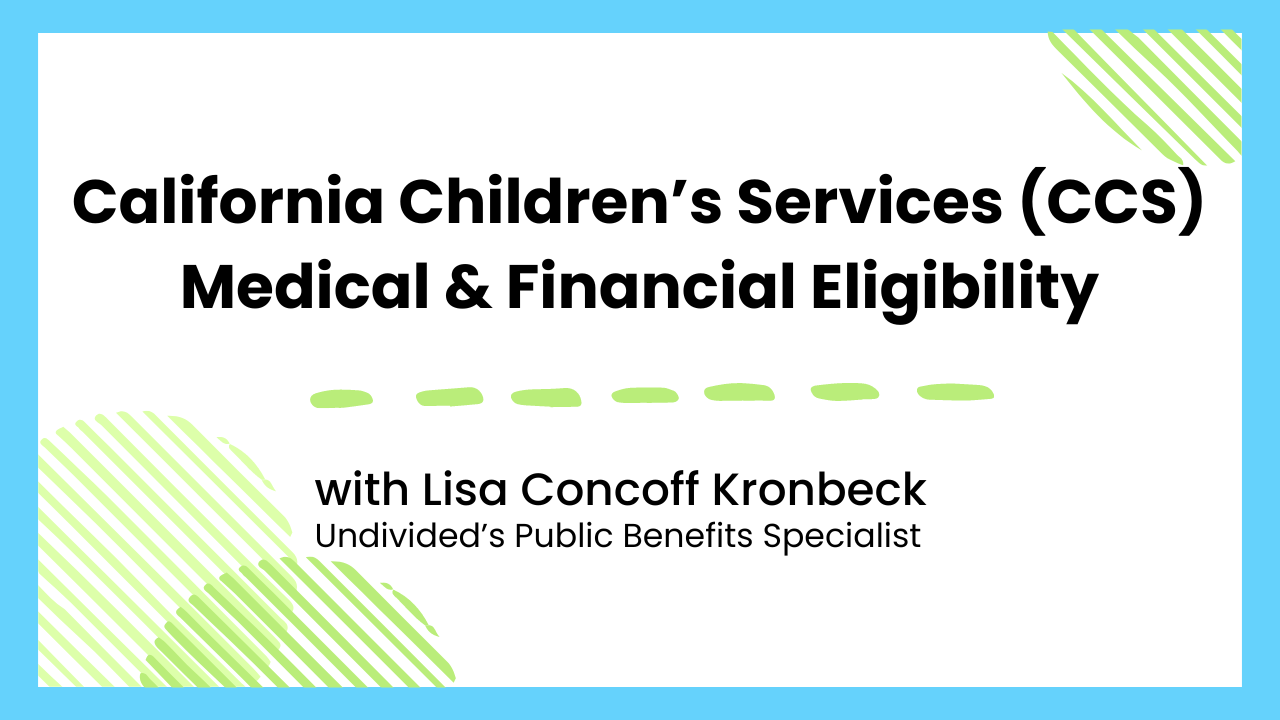 CCS Eligibility