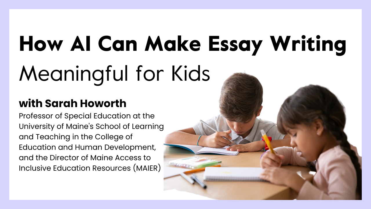 Using AI to write Essays