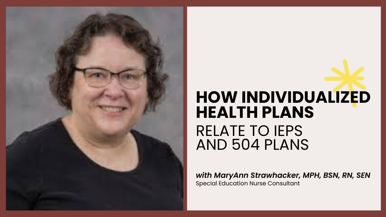 Connecting the Dots: IHPs, IEPs, and 504 Plans Connecting the Dots: IHPs, IEPs, and 504 Plans