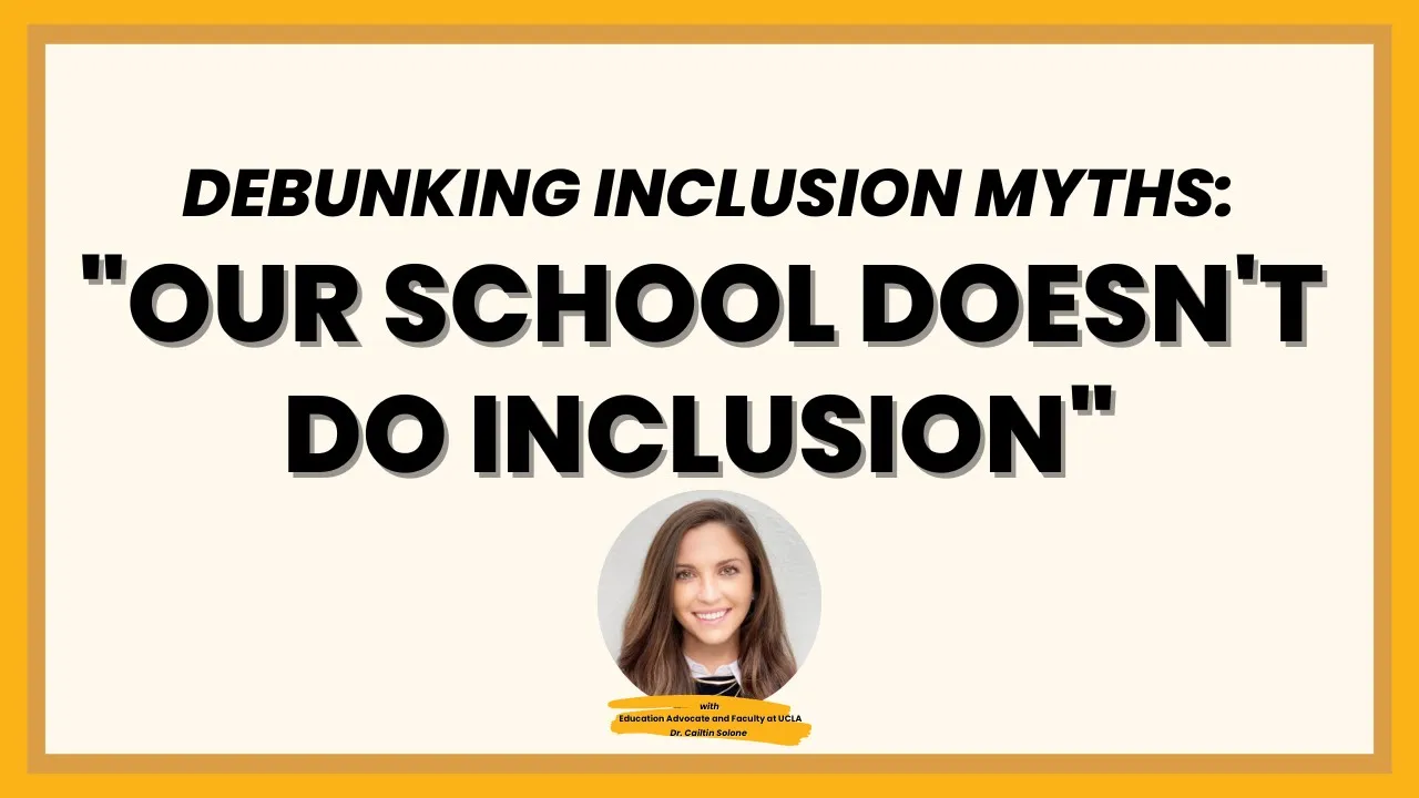 Inclusion In School