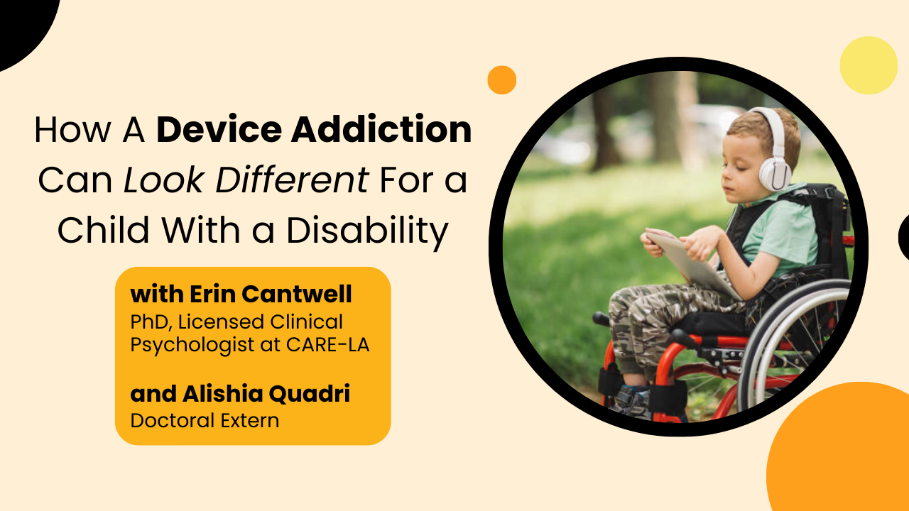 How A Device Addiction Can Look Different For a Child With a Disability