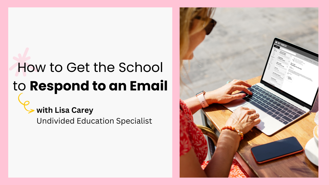 What to do if the school won't respond to your email