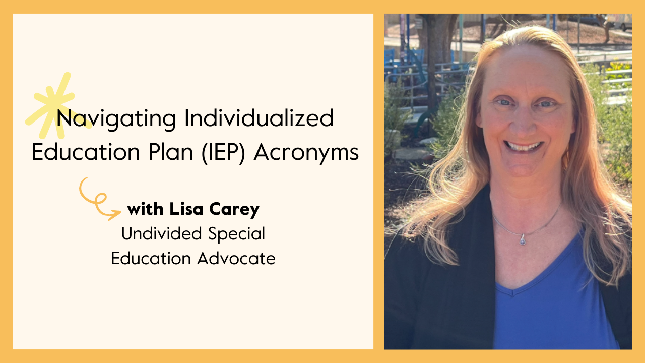 IEP: Individualized Education Program