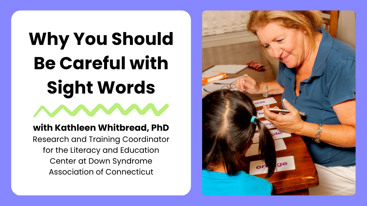 The Importance of Teaching Sight Words Properly