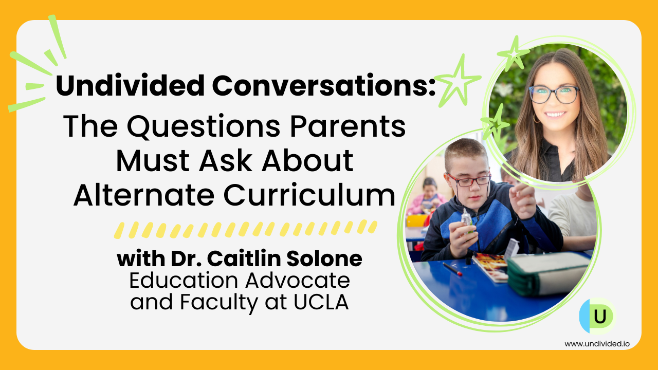 What to Know about Alternate and Modified Curriculum - Video