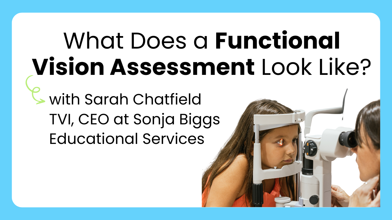 Explaining What a Functional Vision Assessment Looks Like