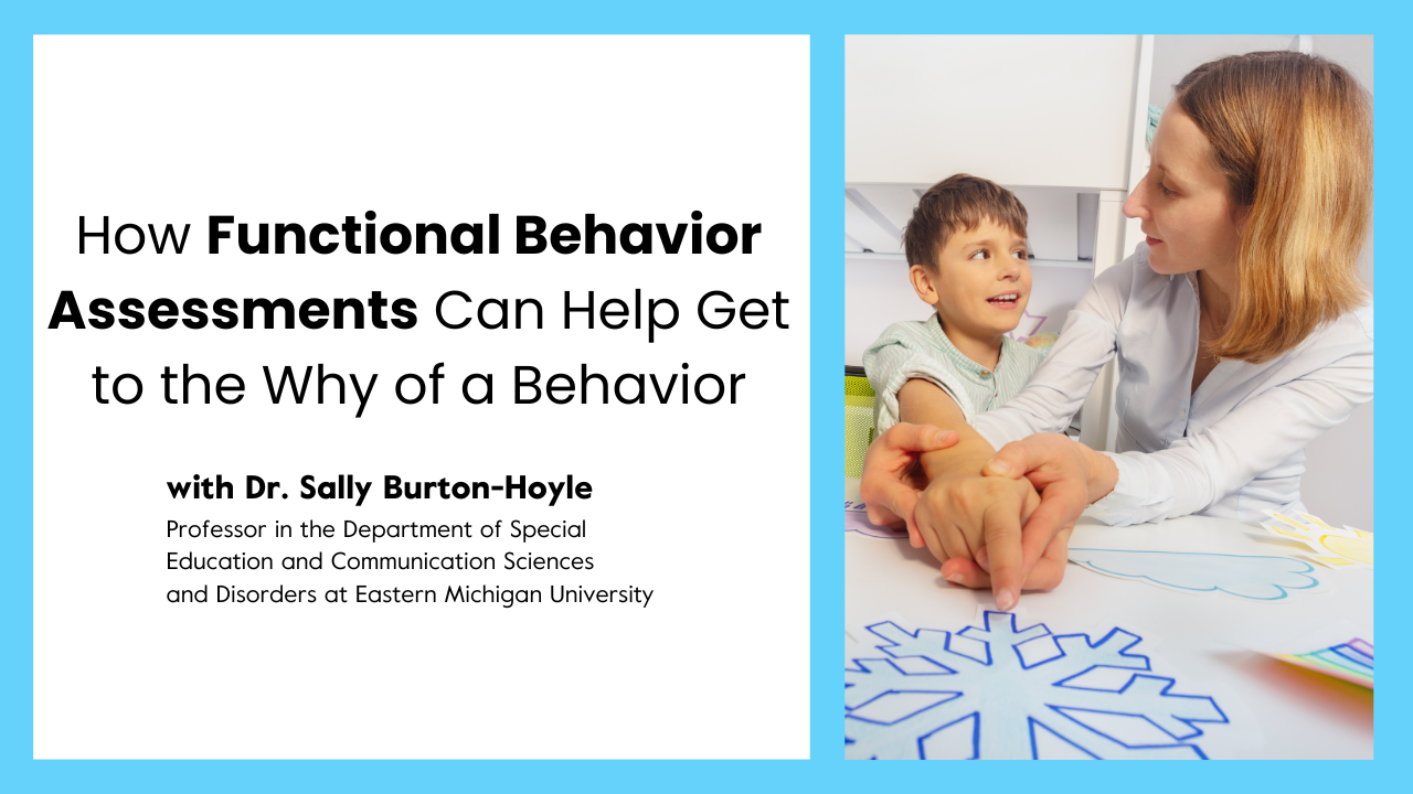 Functional Behavior Assessments